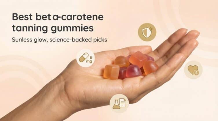 7 Beta Carotene Gummies for Tanning: Sunless Glow without Orange ...