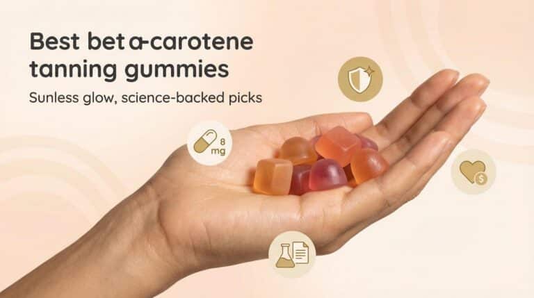7 Beta Carotene Gummies for Tanning: Sunless Glow without Orange ...